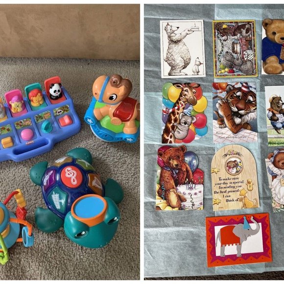 Playskool & others | Toys | Kids Toddler Used Activity Toys 4 Pcs Free ...